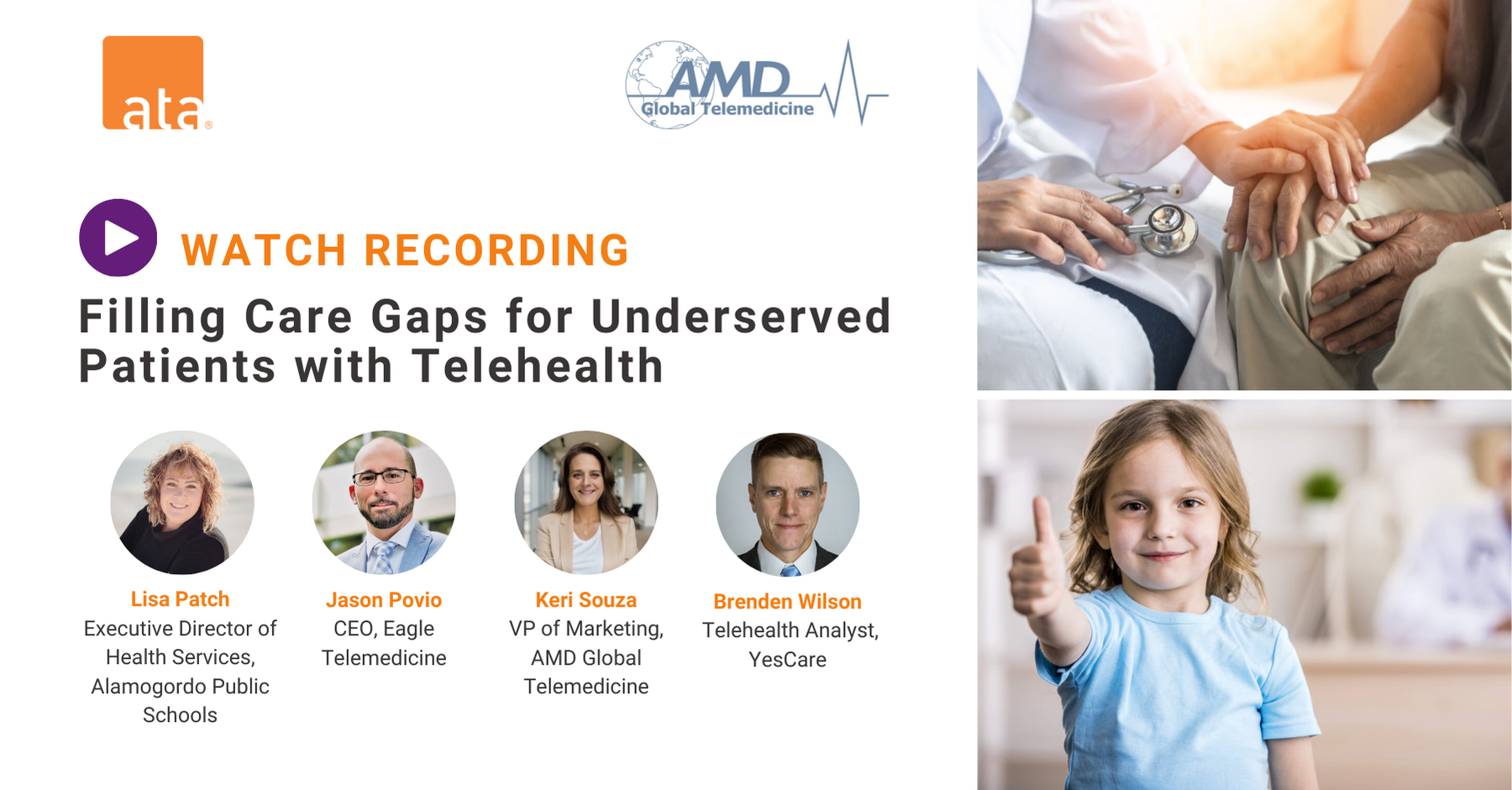 Filling Care Gaps for Underserved Patients with Telehealth - ATA